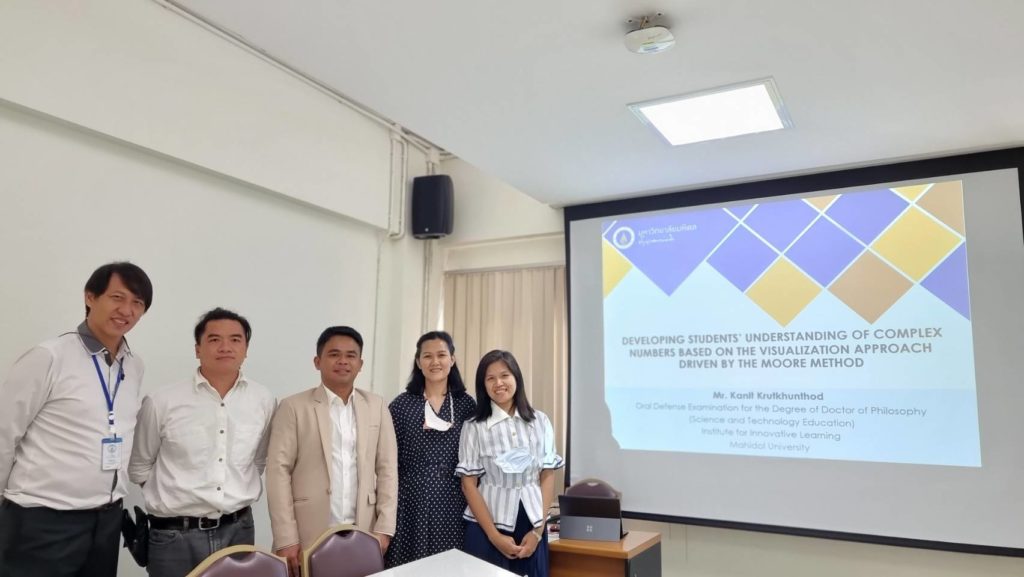 THESIS DEFENCE – Mr. KANIT KRUTKHUNTHOD 5838258 ILSE/D – EDUCATION ...