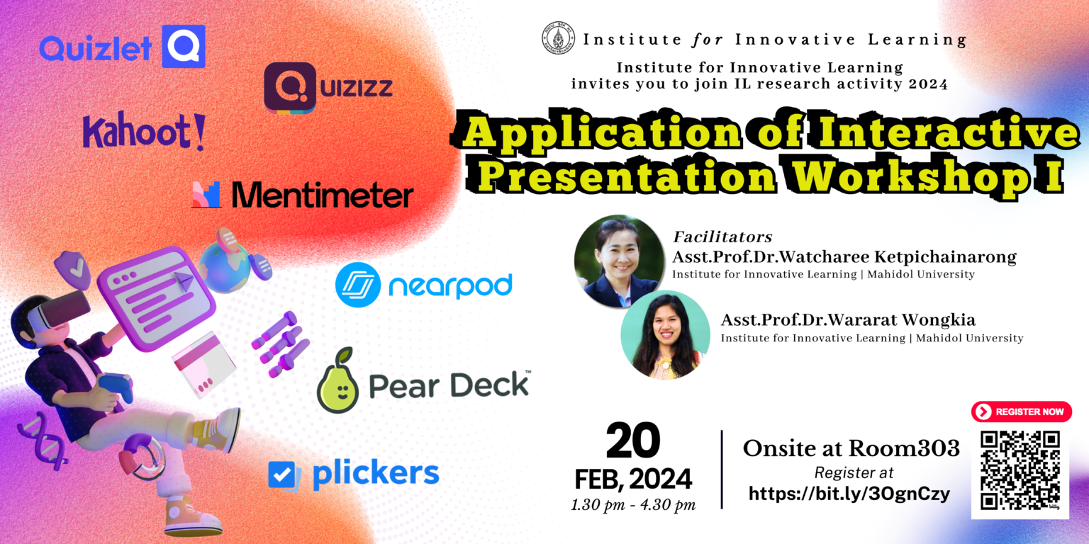 IL Research Activity “Application of Interactive Presentation Workshop ...